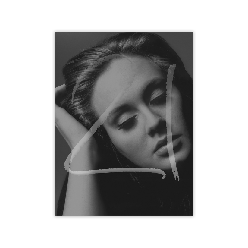 Adele - 21 Lithograph