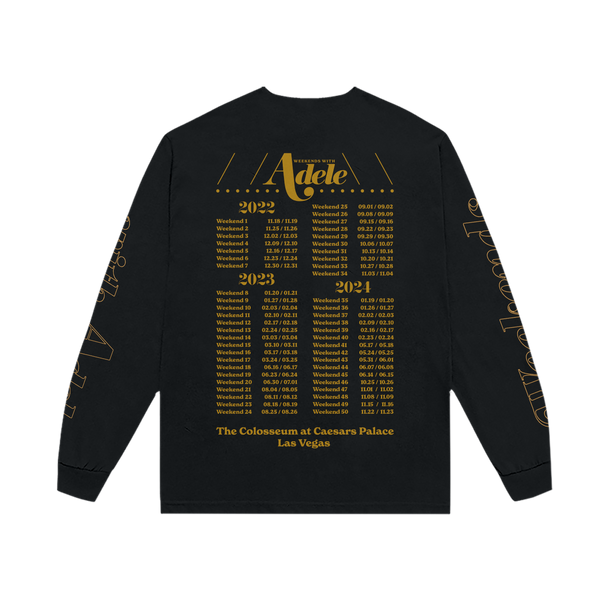 Adele - Weekends with Adele Long-sleeve Tee